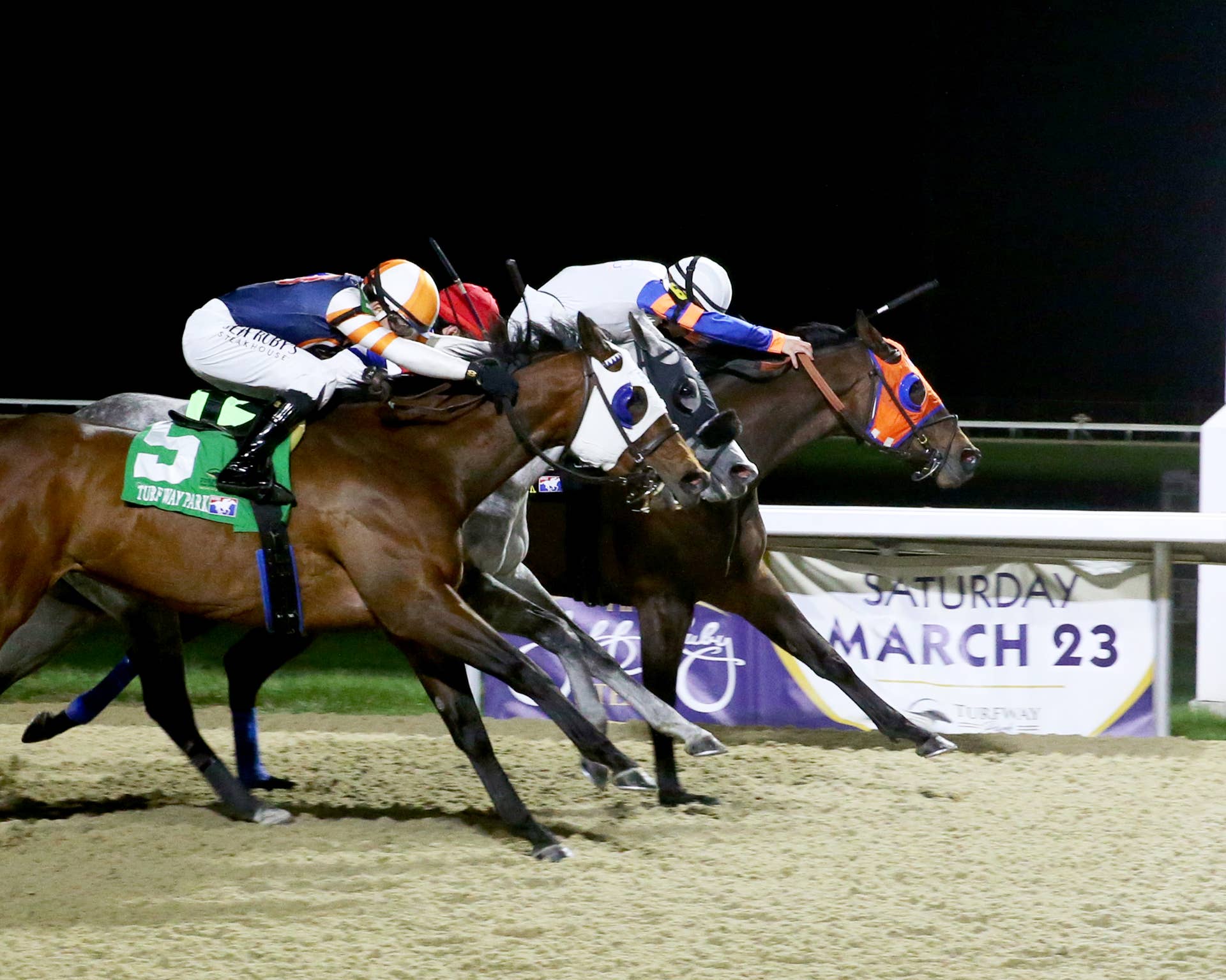 Speedy B G Warrior Hangs On To Win Turfway's Queen - Paulick Report ...