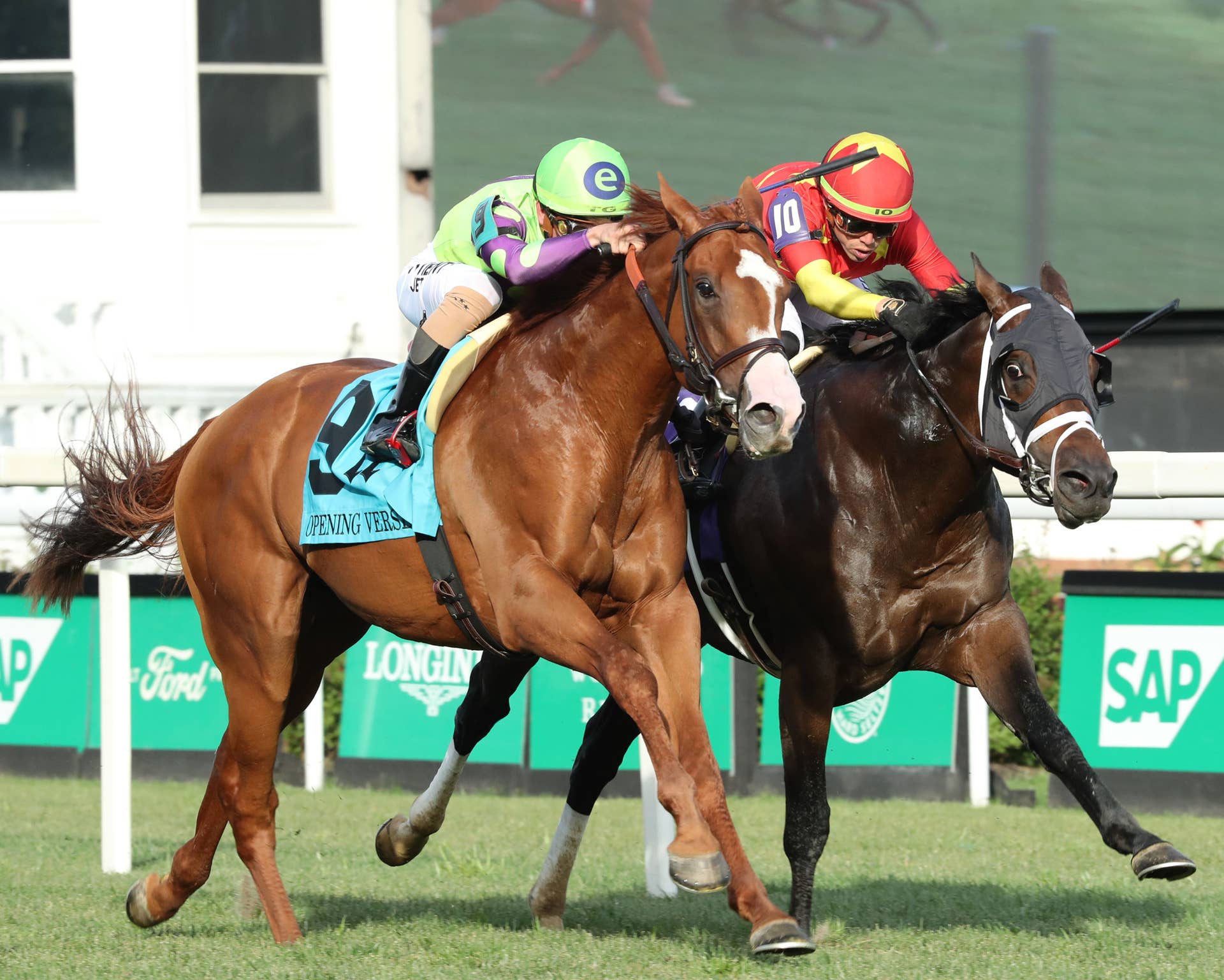Carl Spackler Digs Deep To Out-Finish Talk Of The Nation In Opening ...