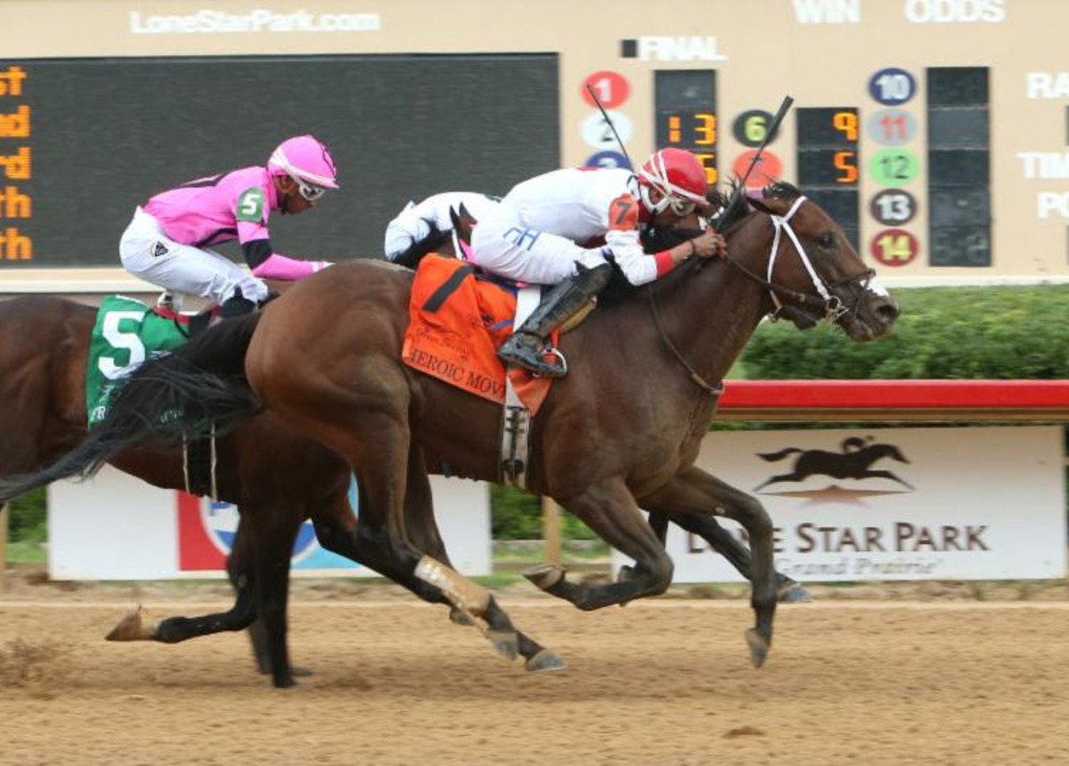 Heroic Move Makes The Grade In Lone Star's Steve Sexton Mile - Paulick ...