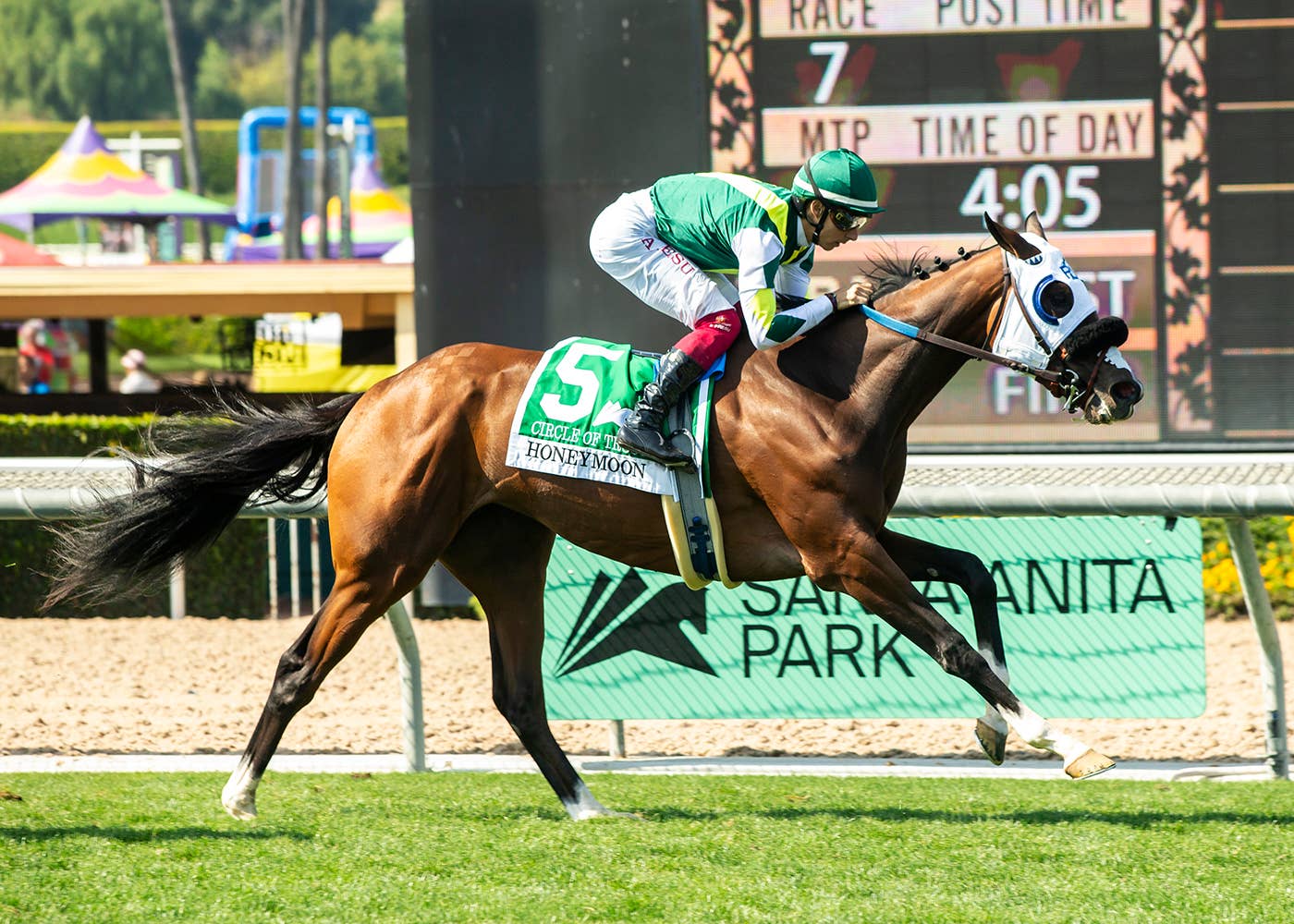 Circle Of Trust Finds Clear Sailing En Route To Honeymoon Stakes ...