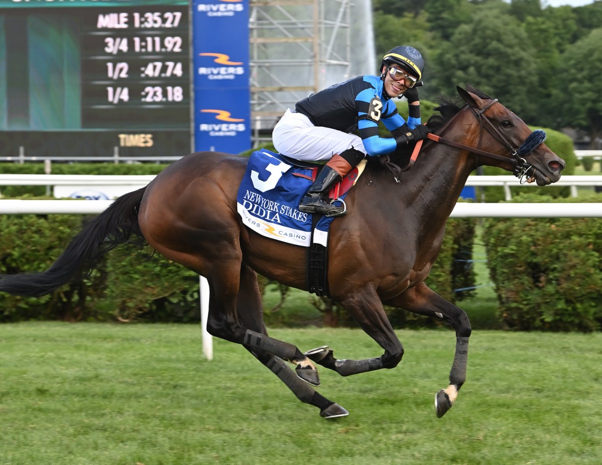 'She Was Like A Monster': Argentine-Bred Didia Wins First U.S. Grade 1 ...