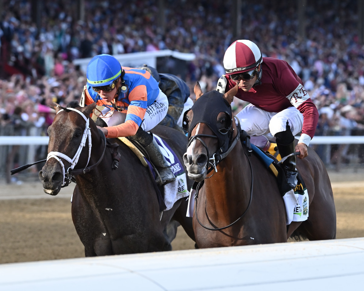 'No One Believed In This Horse': Dornoch Upsets Belmont Stakes ...