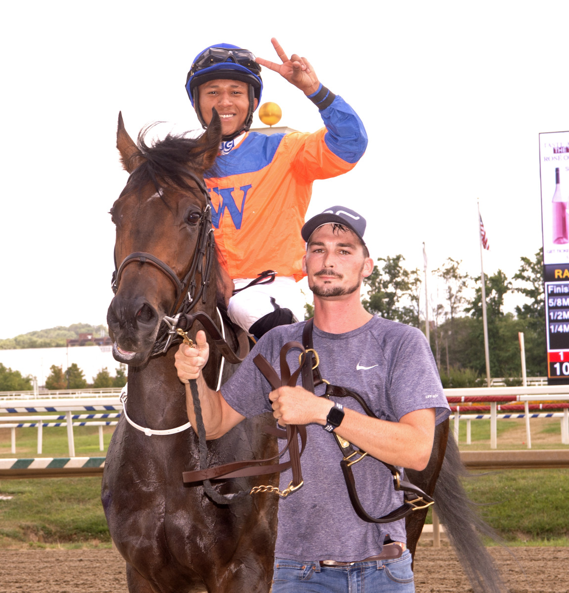 Trainer Scott Wolfendale Enjoys First Career Win Saturday At Laurel ...