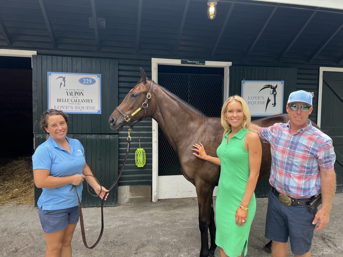 Former Rodeo Cowboy Billy Love Makes Saratoga Consignment Debut With ...