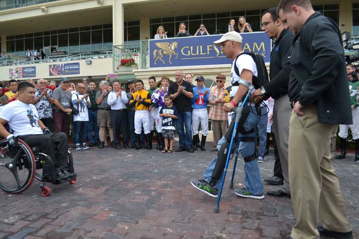 Paralyzed Jockey Michael Straight Wants To Keep Walking, But ...