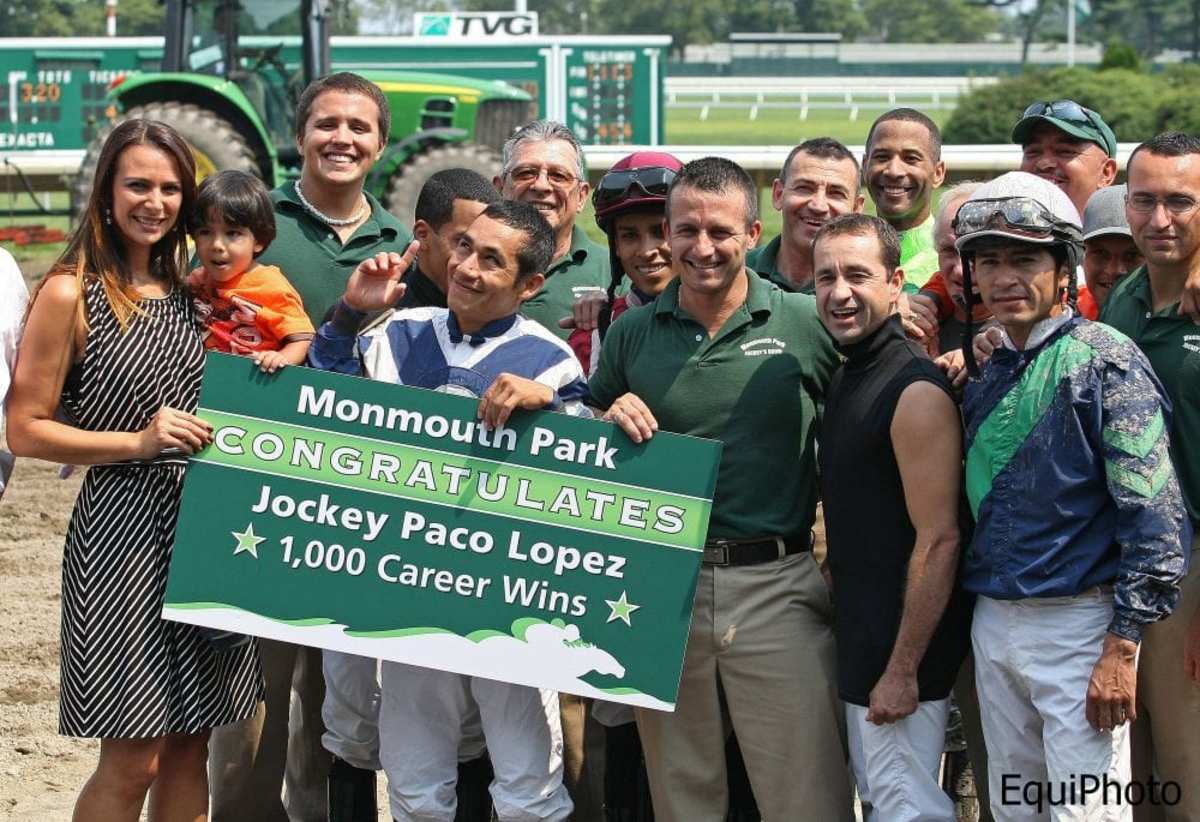 Lopez boots home 1,000th career winner - Paulick Report | Latest news ...