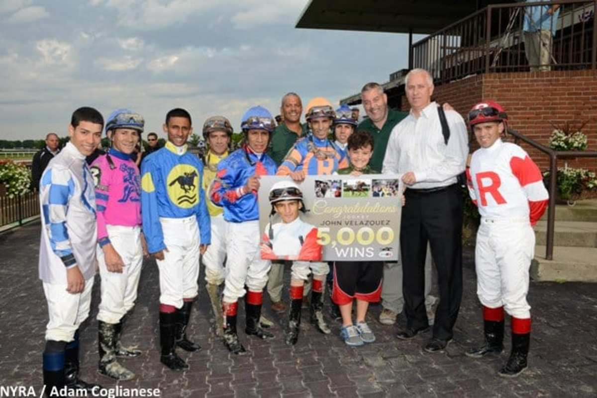 John Velazquez Picks Up 5,000th Win at Belmont Park - Paulick Report ...