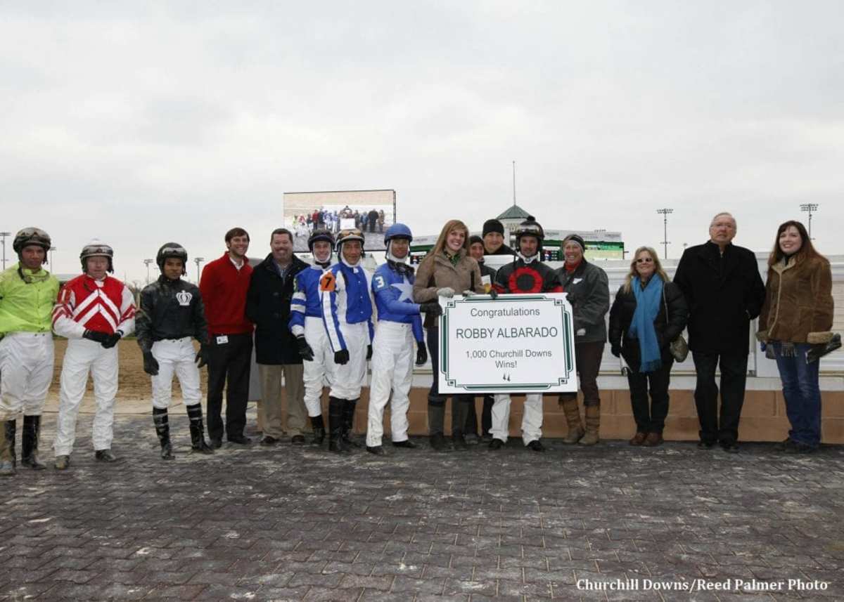 Robby Albarado Notches 1,000th Career Victory at Churchill Downs ...