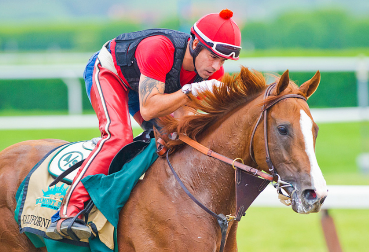 California Chrome Headed Home After Belmont Defeat - Paulick Report ...