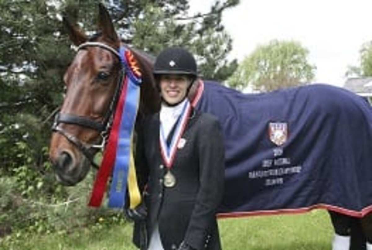 Para-Equestrian Hart Sets Sights on Gold at 2014 World Equestrian Games ...