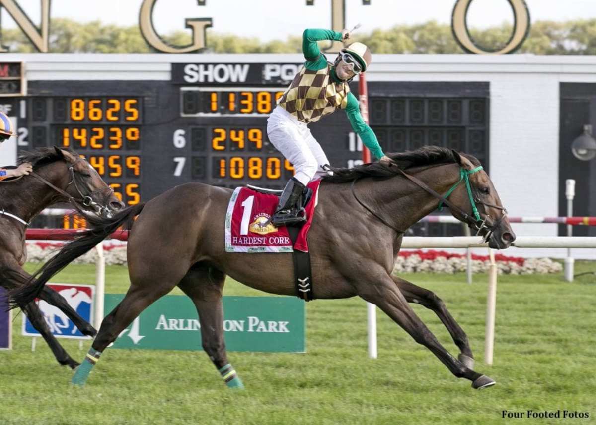 Arlington Million Hero Hardest Core Prepares for Breeders' Cup Turf ...