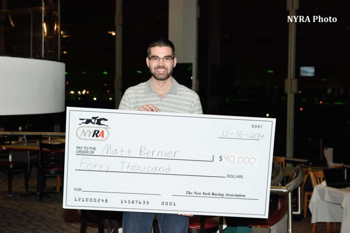 Daily Racing Form's Bernier Takes Top Prize in Aqueduct Handicapping ...