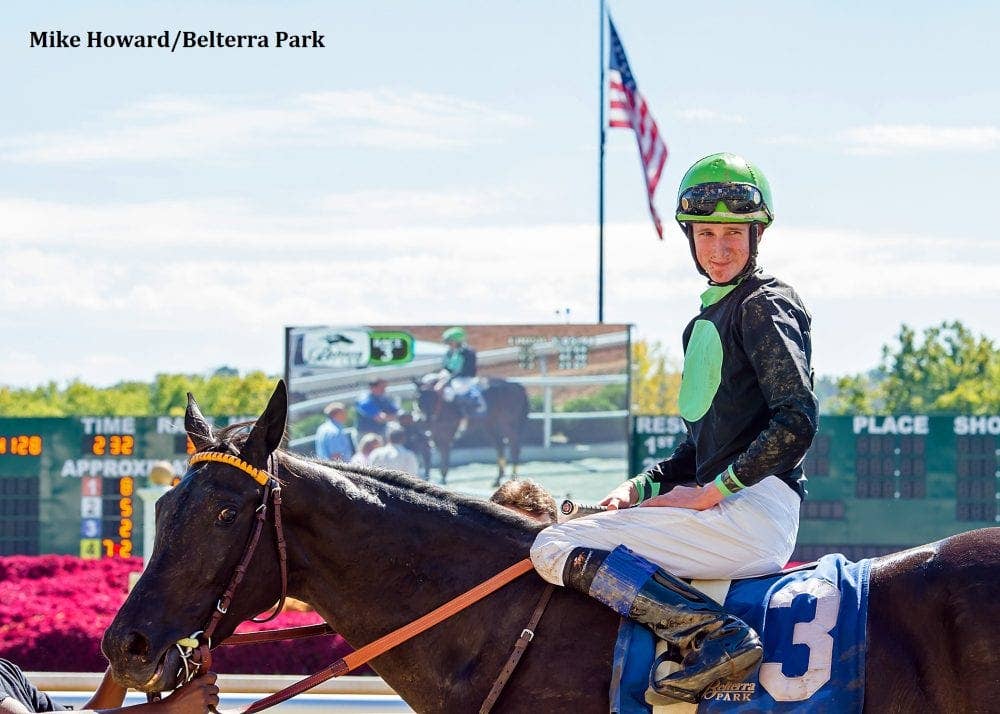 English Apprentice Jockey Scores First U.S. Win At Belterra - Paulick ...