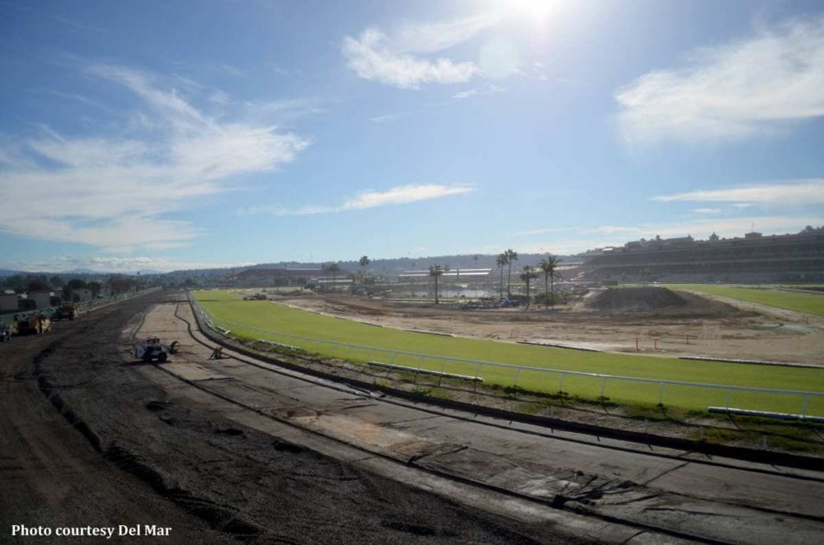 Moving Right Along: Work Progressing on Del Mar’s New Dirt Track ...