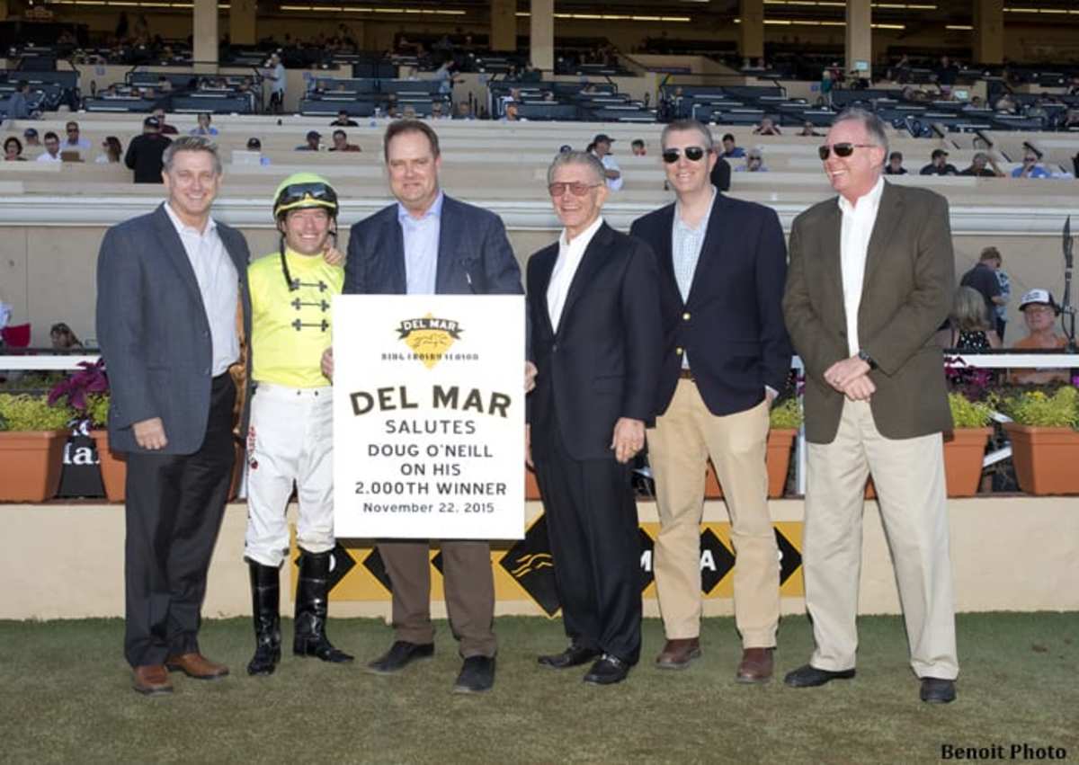 Doug O'Neill Gets 2,000th Career Win Milestone At Del Mar - Paulick ...