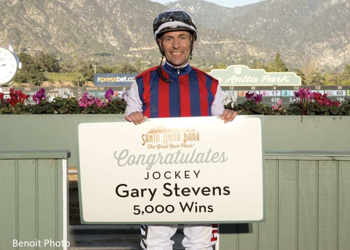 Stevens Notches 5,000th North American Victory - Paulick Report ...