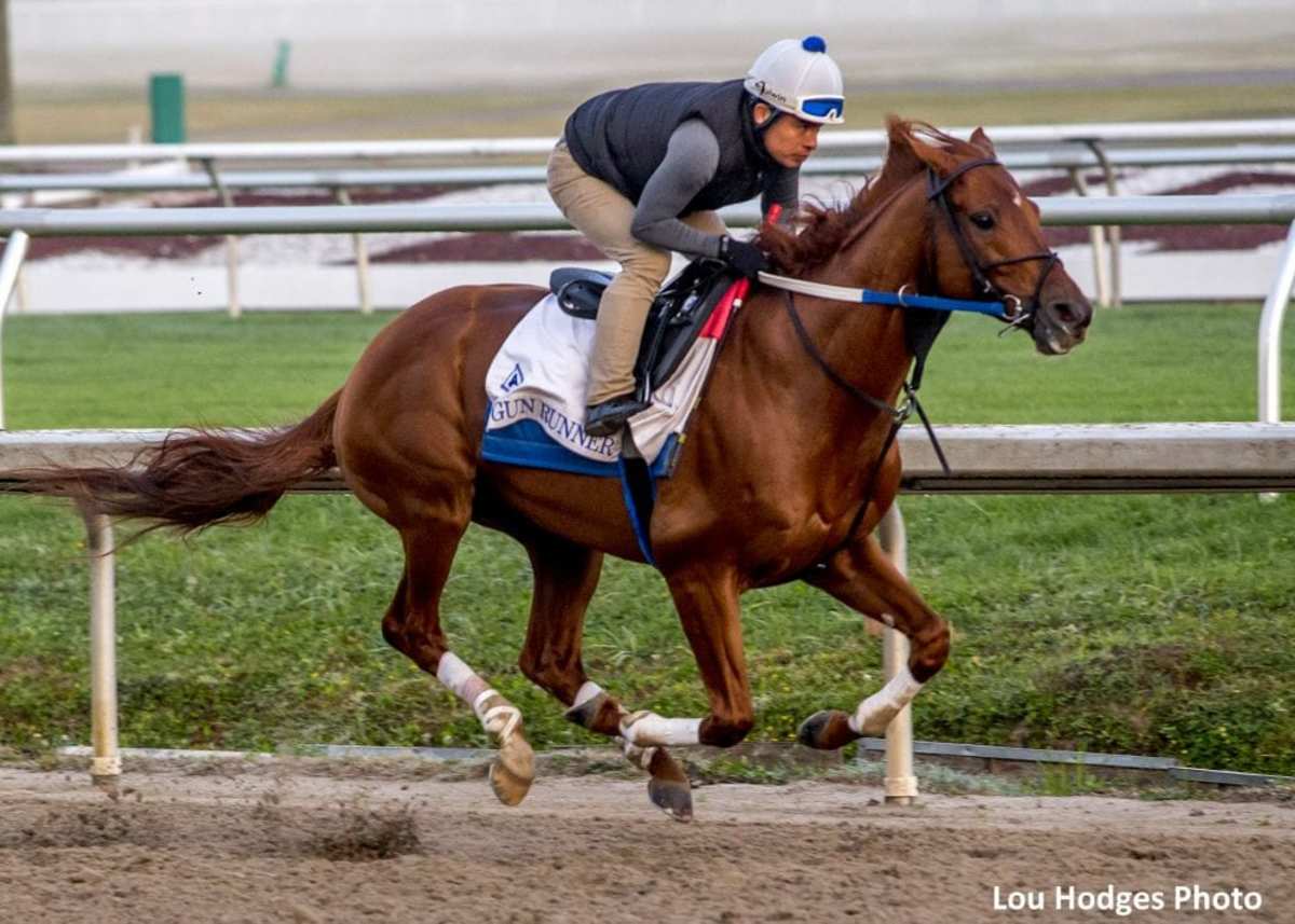 Gun Runner 'On Schedule' With Second Timed Work Toward Pegasus World ...