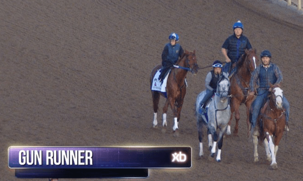 Gun Runner Lays Down 'Super' Six-Furlong Move At Santa Anita - Paulick ...