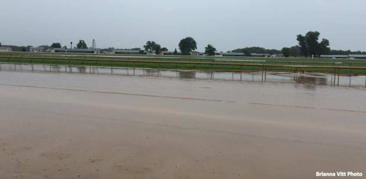 Flooding On Track Forces Ellis Park To Cancel After First Race ...