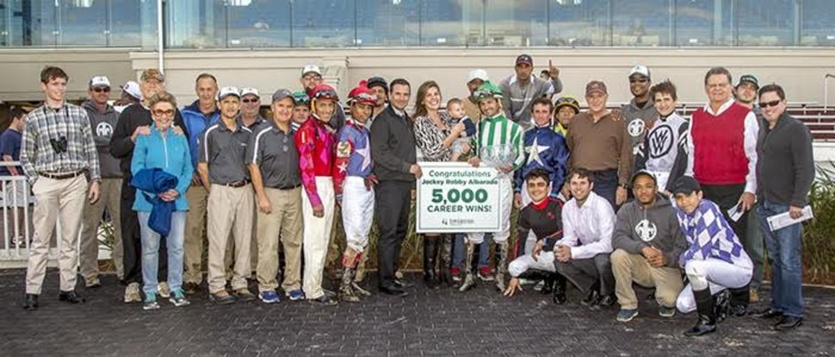 'I Didn't Do It Alone': Albarado Rides 5,000th Winner Sunday - Paulick ...