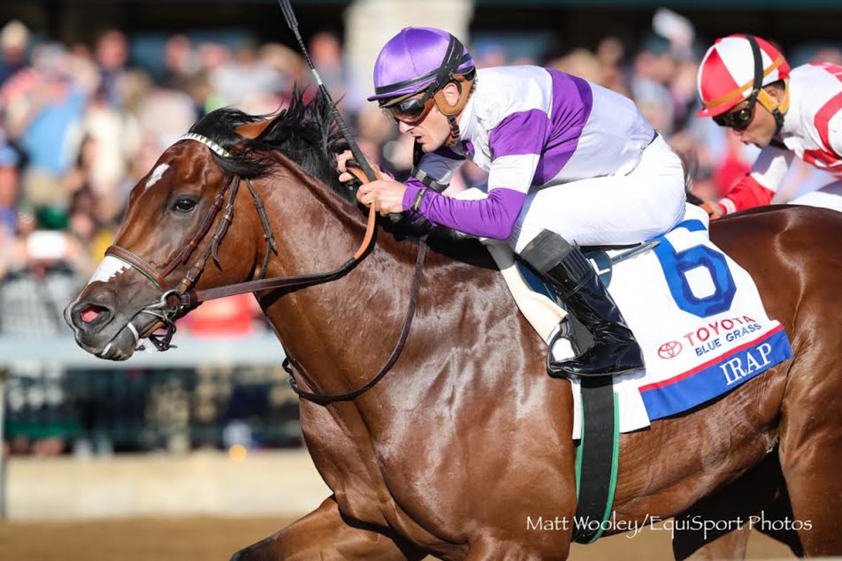 Maiden No More, Irap Holds Off Practical Joke In Blue Grass - Paulick ...