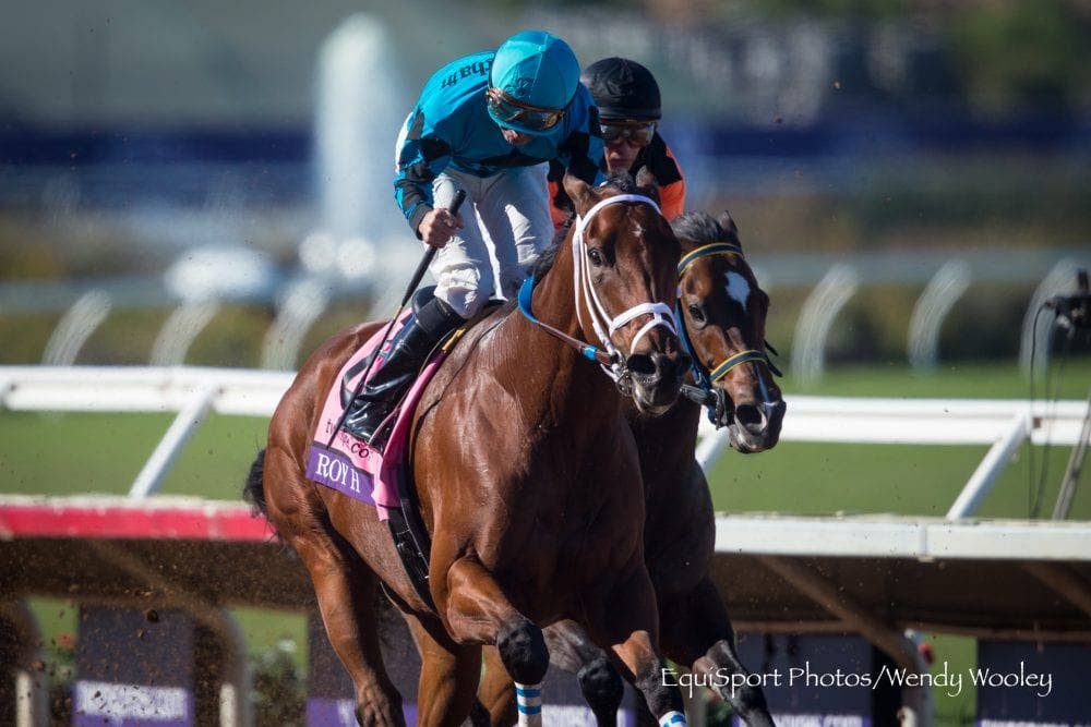 Roy H Takes Down Imperial Hint In Sprint To Give Miller Breeders' Cup ...