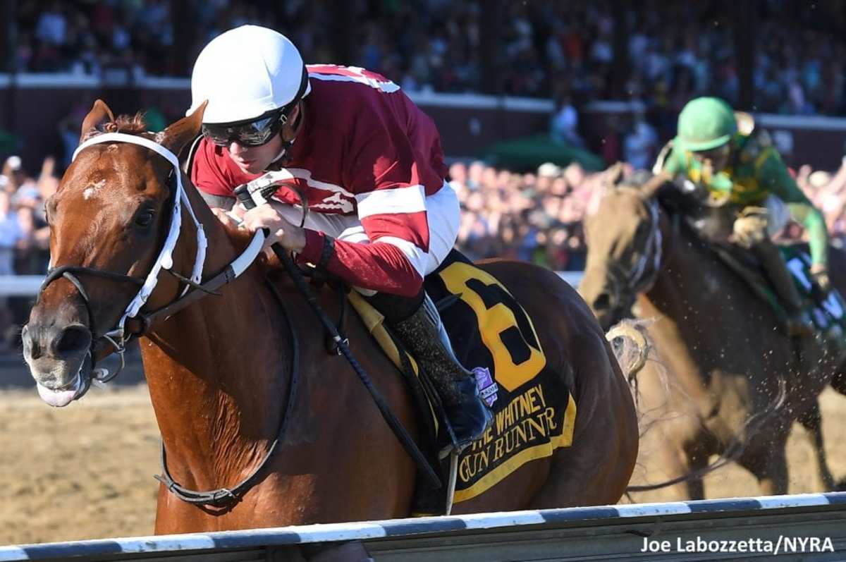 Gun Runner Pads His Resume With Facile Whitney Victory - Paulick Report ...