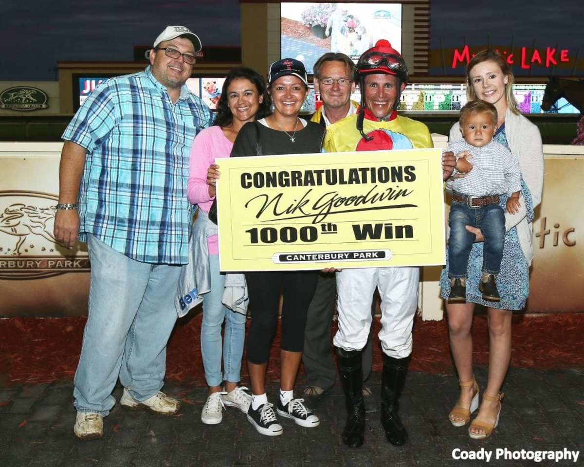 Canterbury: Jockey Nik Goodwin Notches 1,000th Career Victory - Paulick ...