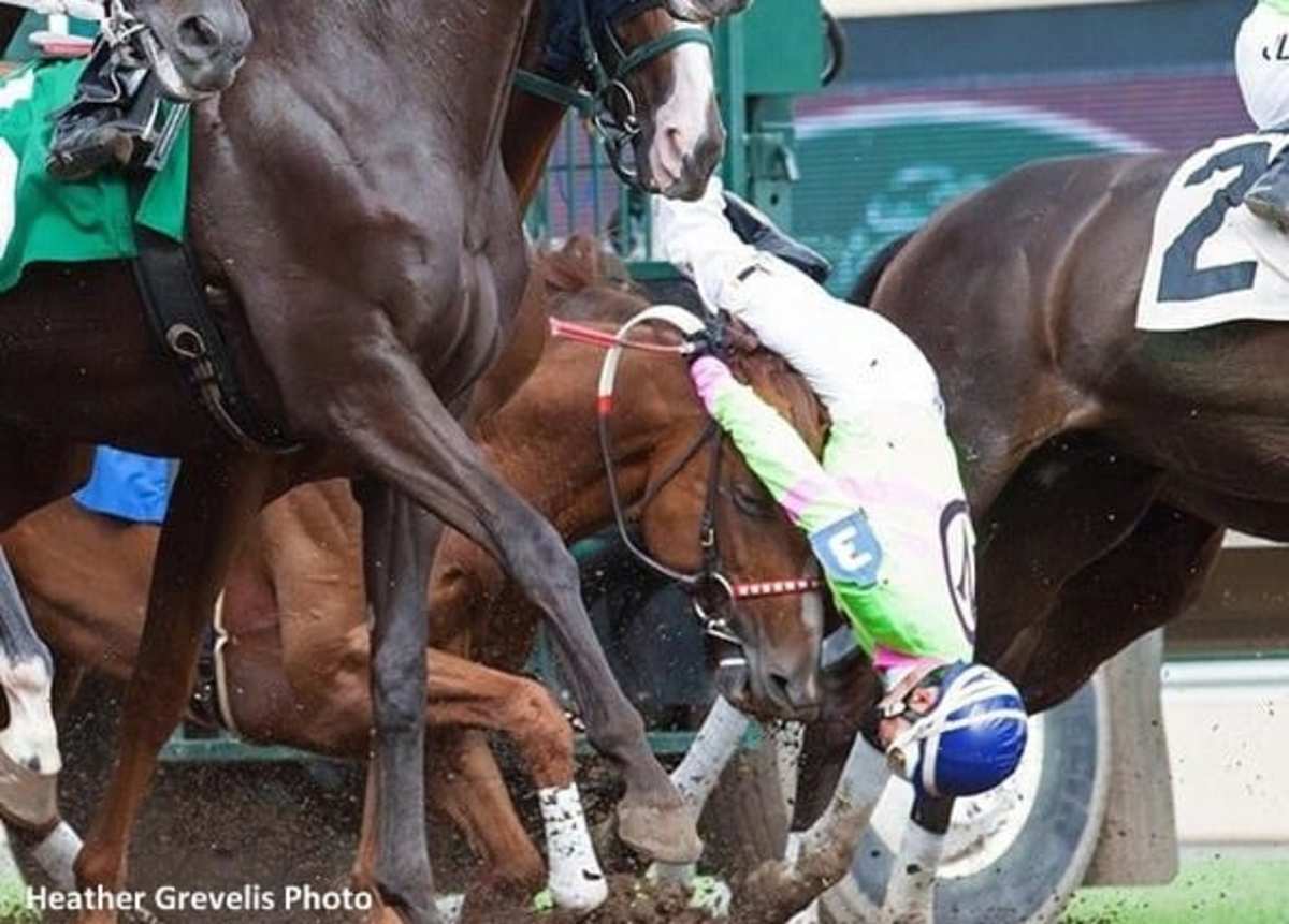'Split Second Reaction': The Anatomy Of A Jockey's Fall - Paulick ...