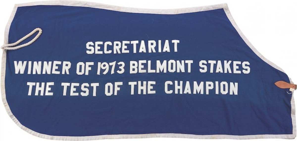 Secretariat's 1973 Belmont Stakes Blanket, Other Memorabilia To Be ...