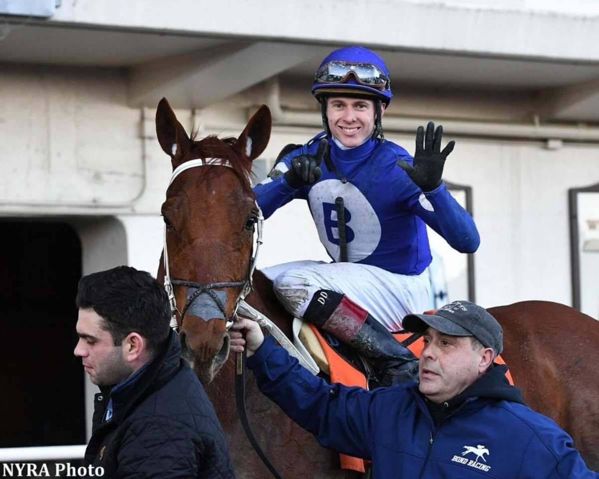 Jinete Dylan Davis Iguala Record De La NYRA Con Jornada De Seis ...