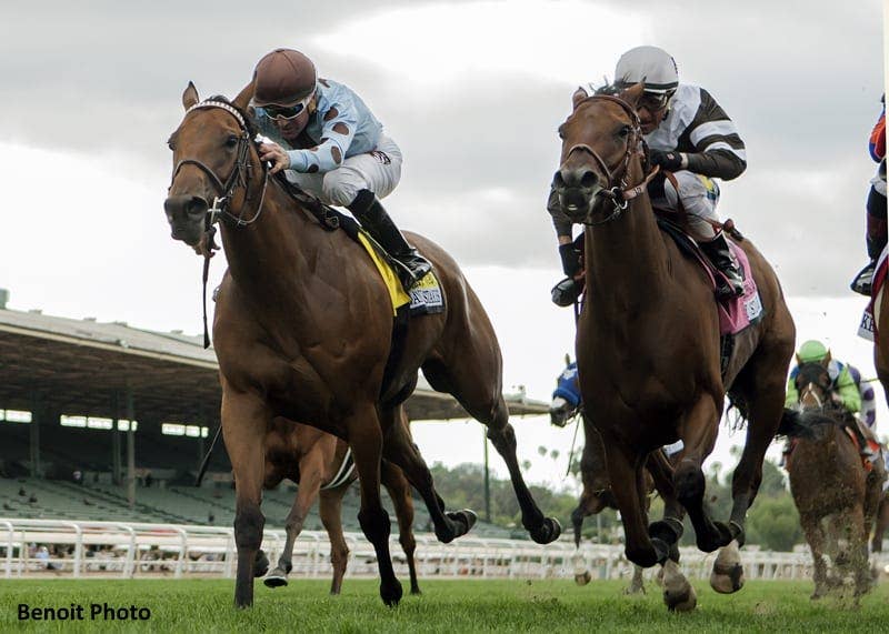 Desormeaux Guides Sophie P To 14-1 Upset In Gamely - Paulick Report ...