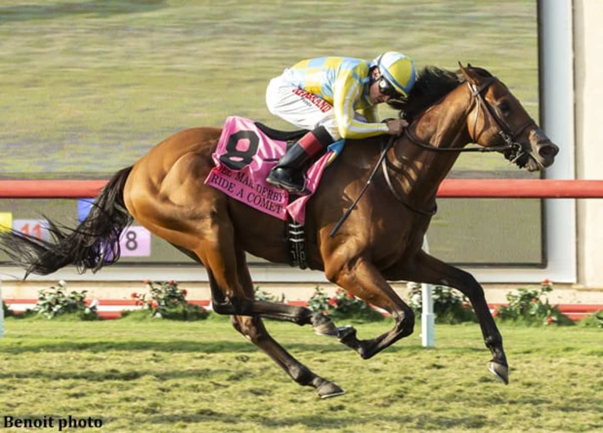 Casse Sends Ride A Comet West To Win Del Mar Derby - Paulick Report ...