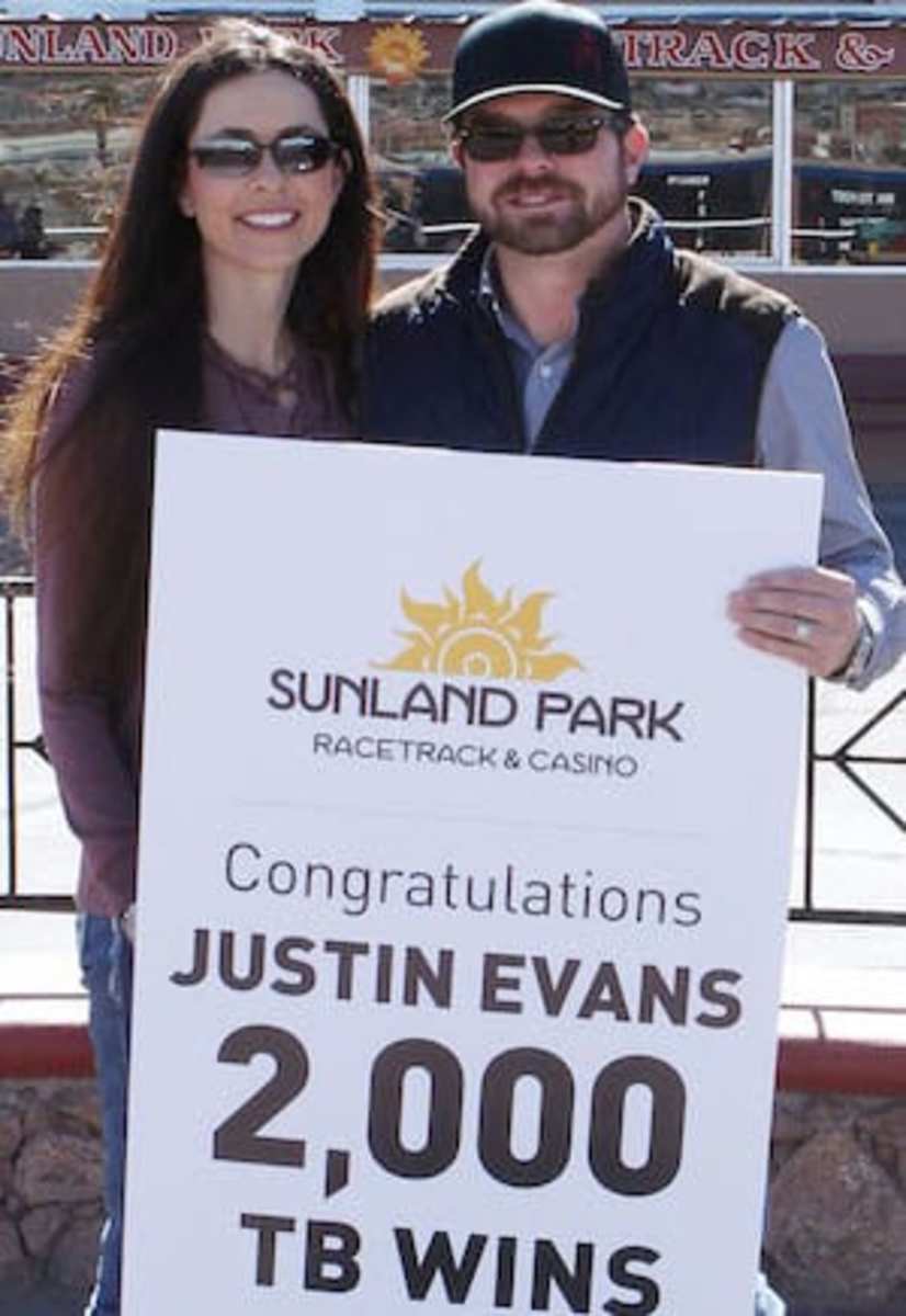Justin Evans Hits 2,000-Win Milestone At Sunland Park - Paulick Report ...