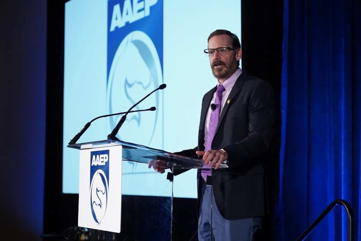 Colorado State Researcher Dr. David Frisbie Takes Reins Of AAEP As 2020 ...