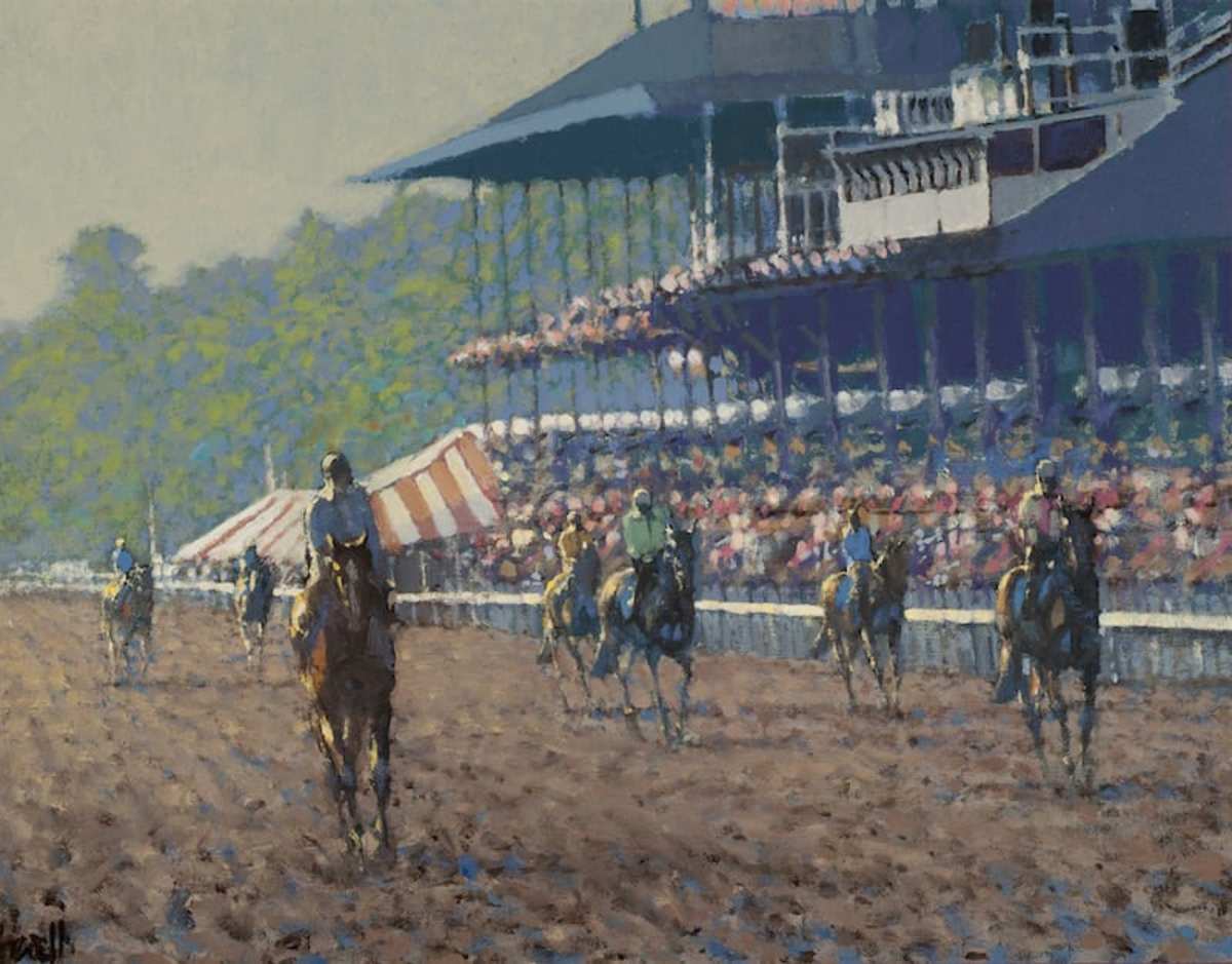 Artist Peter Howell Retrospective On Display At Fasig-Tipton Saratoga ...
