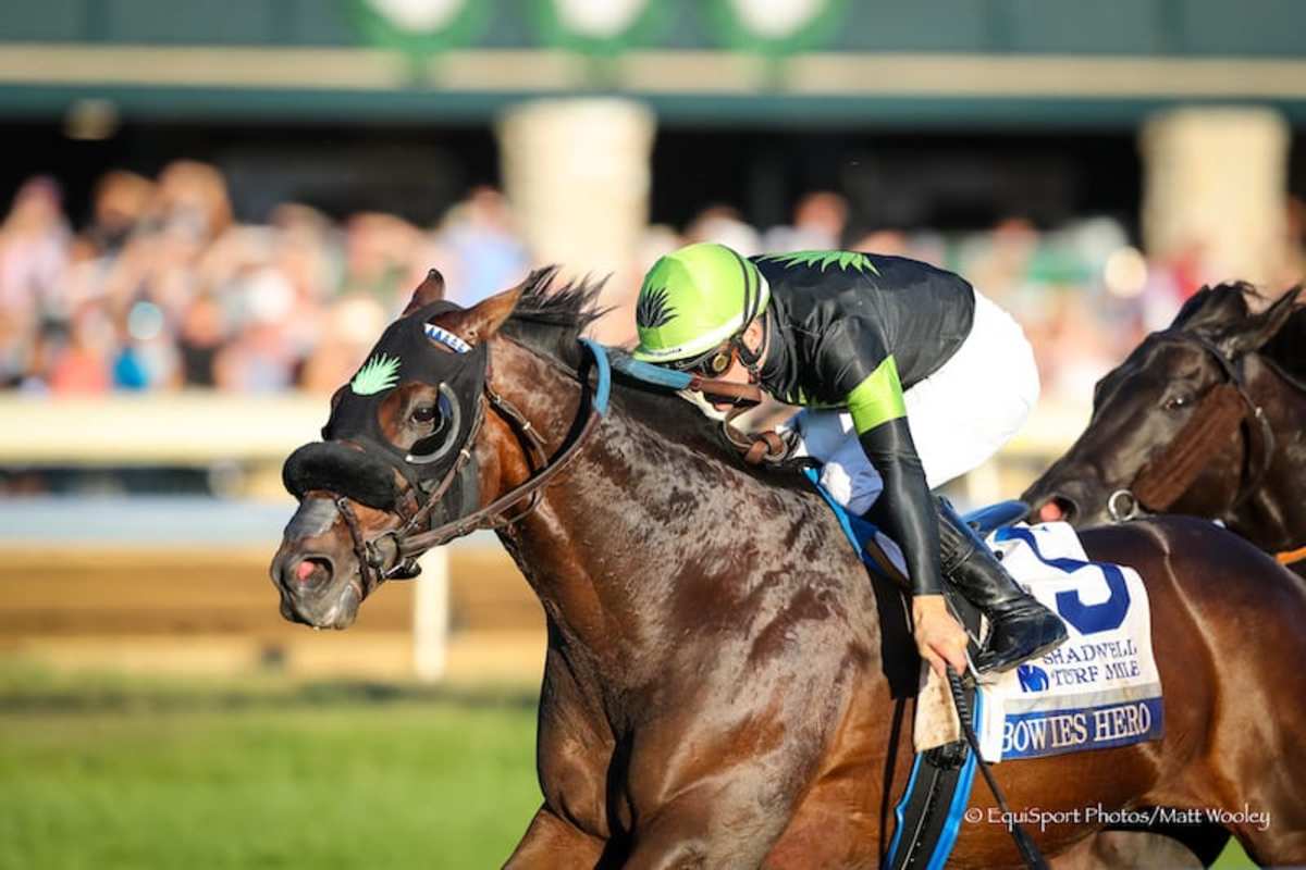 Bowies Hero, Prat Team Up To Win Shadwell Turf Mile On Record-Setting ...