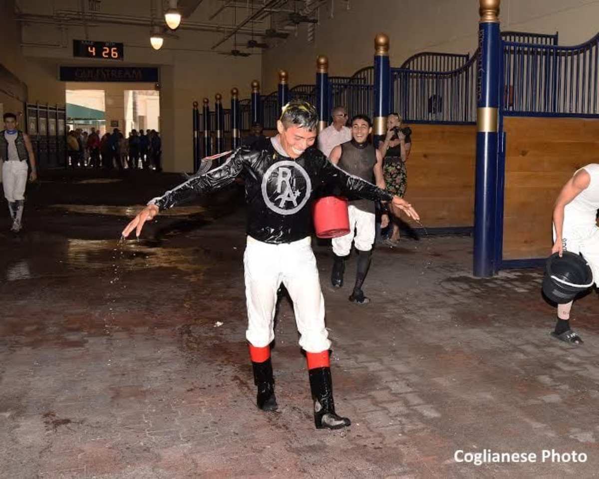 Jockey Guerrero Wins First Race At Gulfstream Park - Paulick Report ...