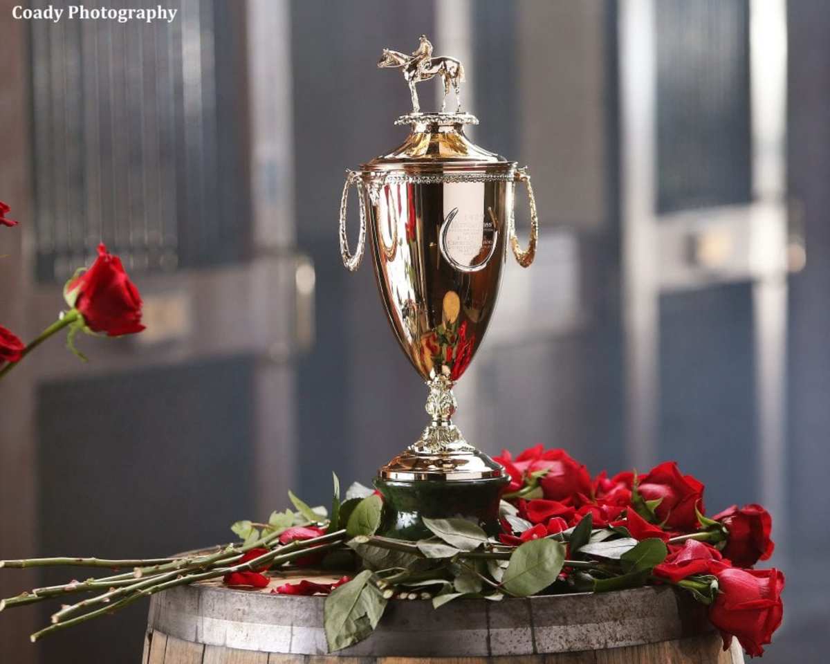 Simply Priceless: Kentucky Derby Trophy Arrives At Churchill Downs ...