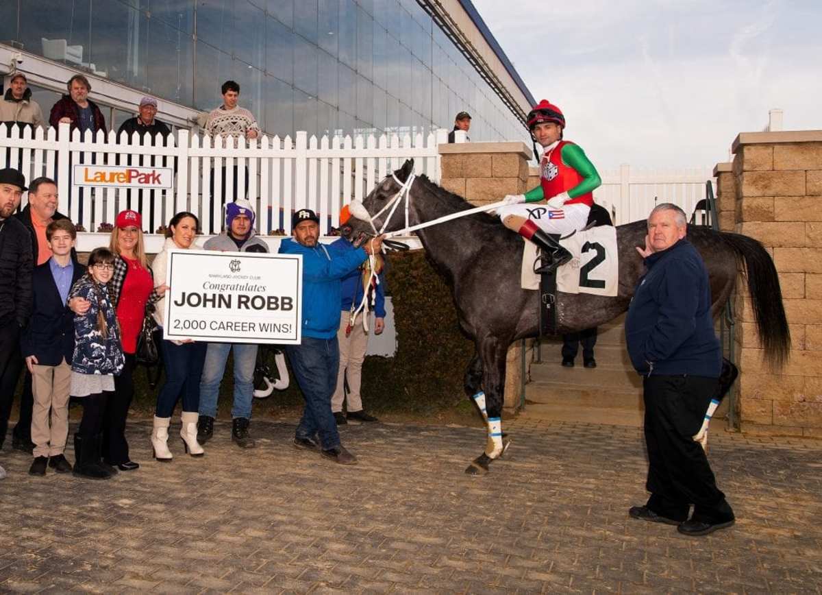 Jerry Robb Saddles 2,000th Winner From 'Small Outfit' Saturday At ...