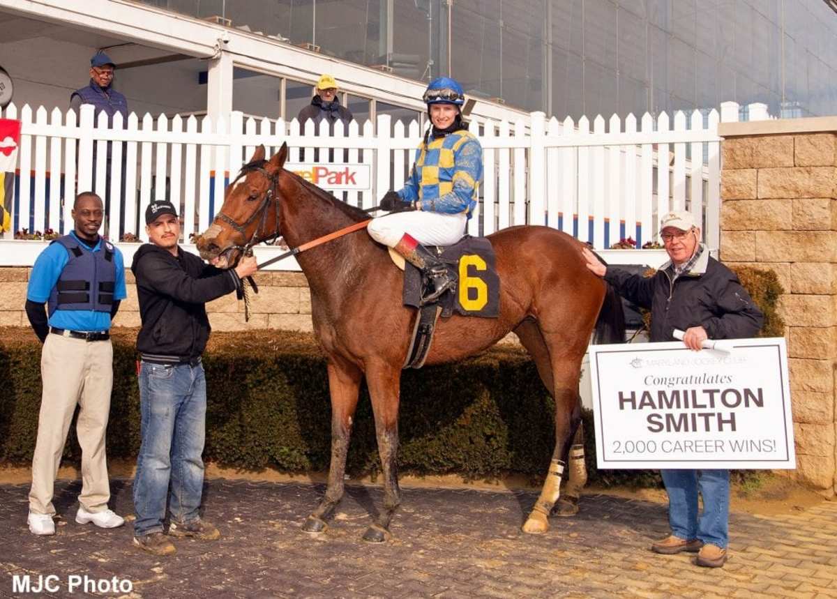'Proud' Hamilton Smith Saddles 2,000th Career Winner Friday At Laurel ...