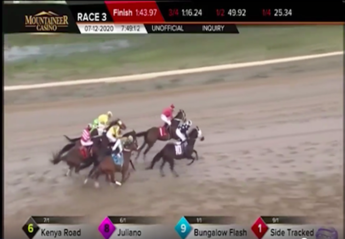 'It Was A Ride, All Right': Serrano Gets Himself Out Of Sticky Spot In Mountaineer Maiden Race ...