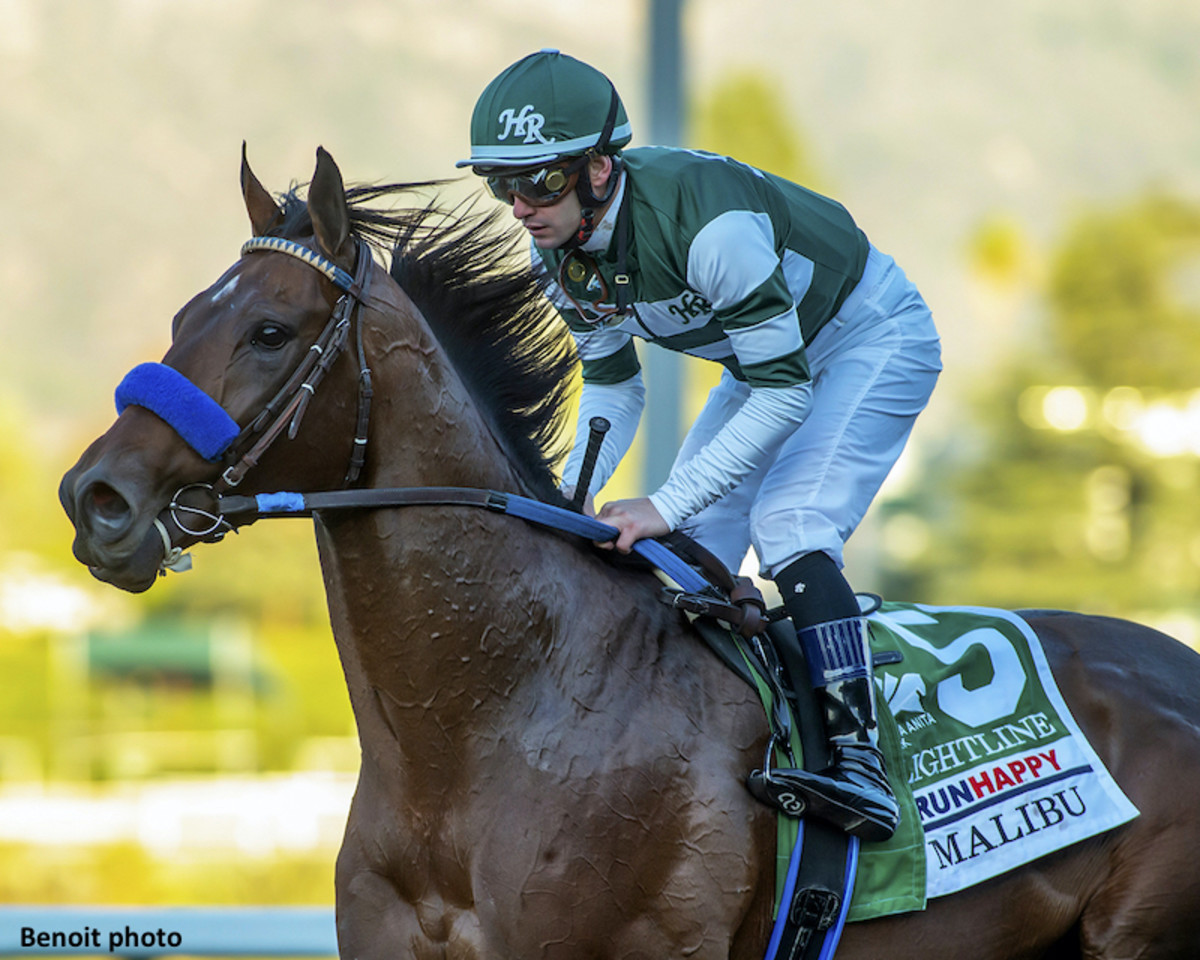 Flightline 'Moving Forward' With Second Workout On Comeback Trail ...