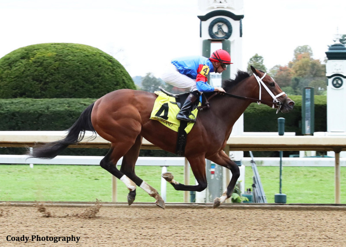 'Special' Penultimate Foal Out Of Leslie's Lady Wins On Debut At ...