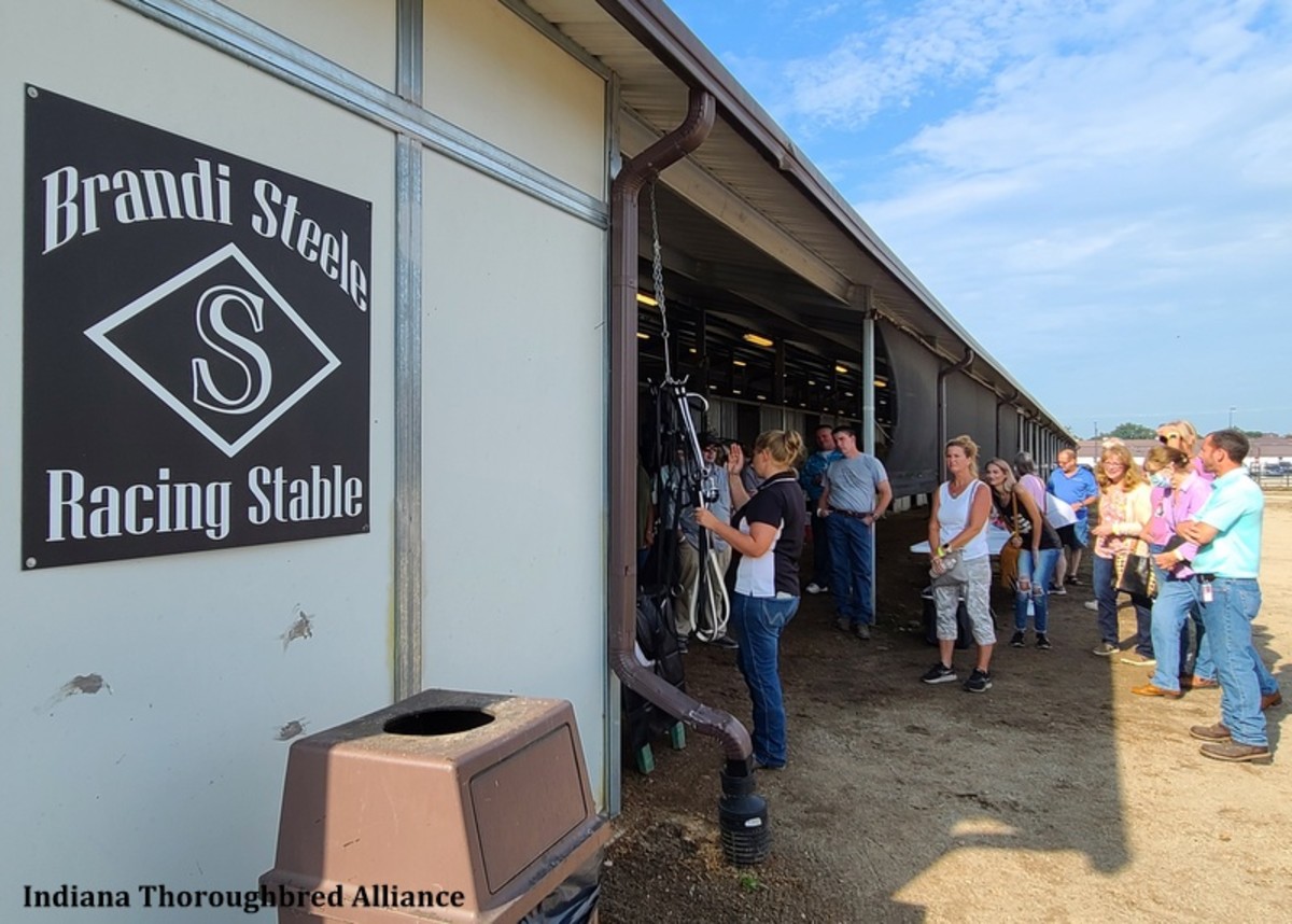 Racing Fans Get Inside Look At Indiana Grand Backstretch Thanks To ...