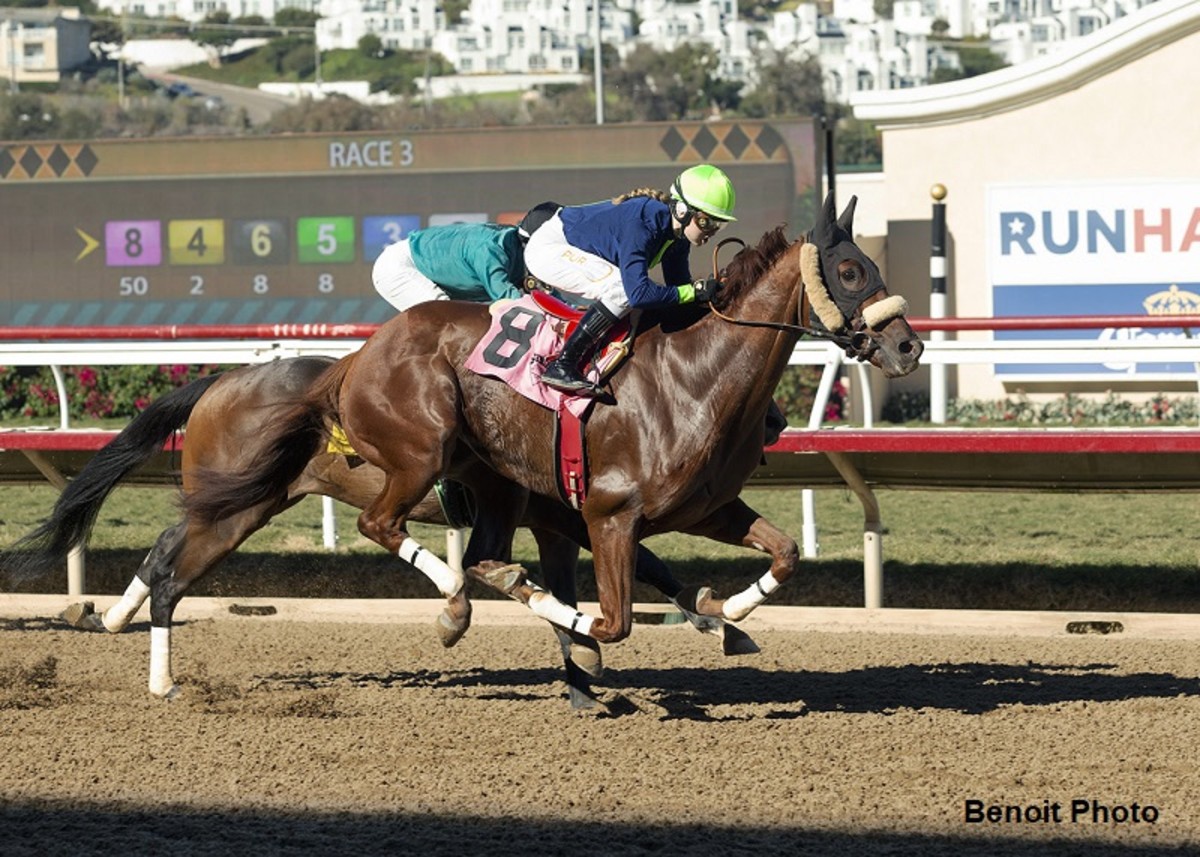 Pyfer Gets Last Victory As Apprentice Aboard Primer Dimer At Del Mar ...