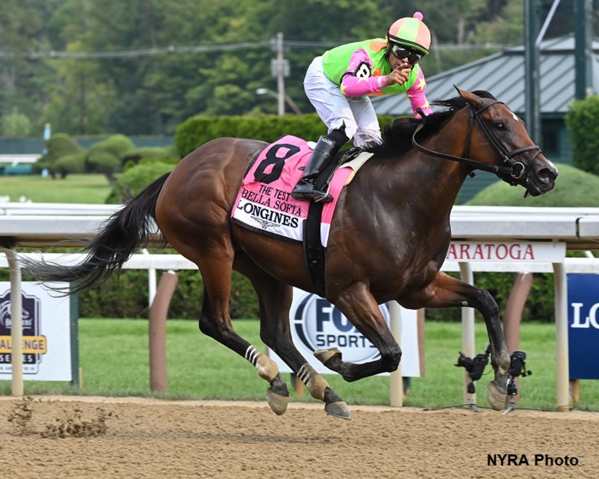 Bella Sofia Closes Strong In Test, Earns 101 Beyer Speed Figure ...