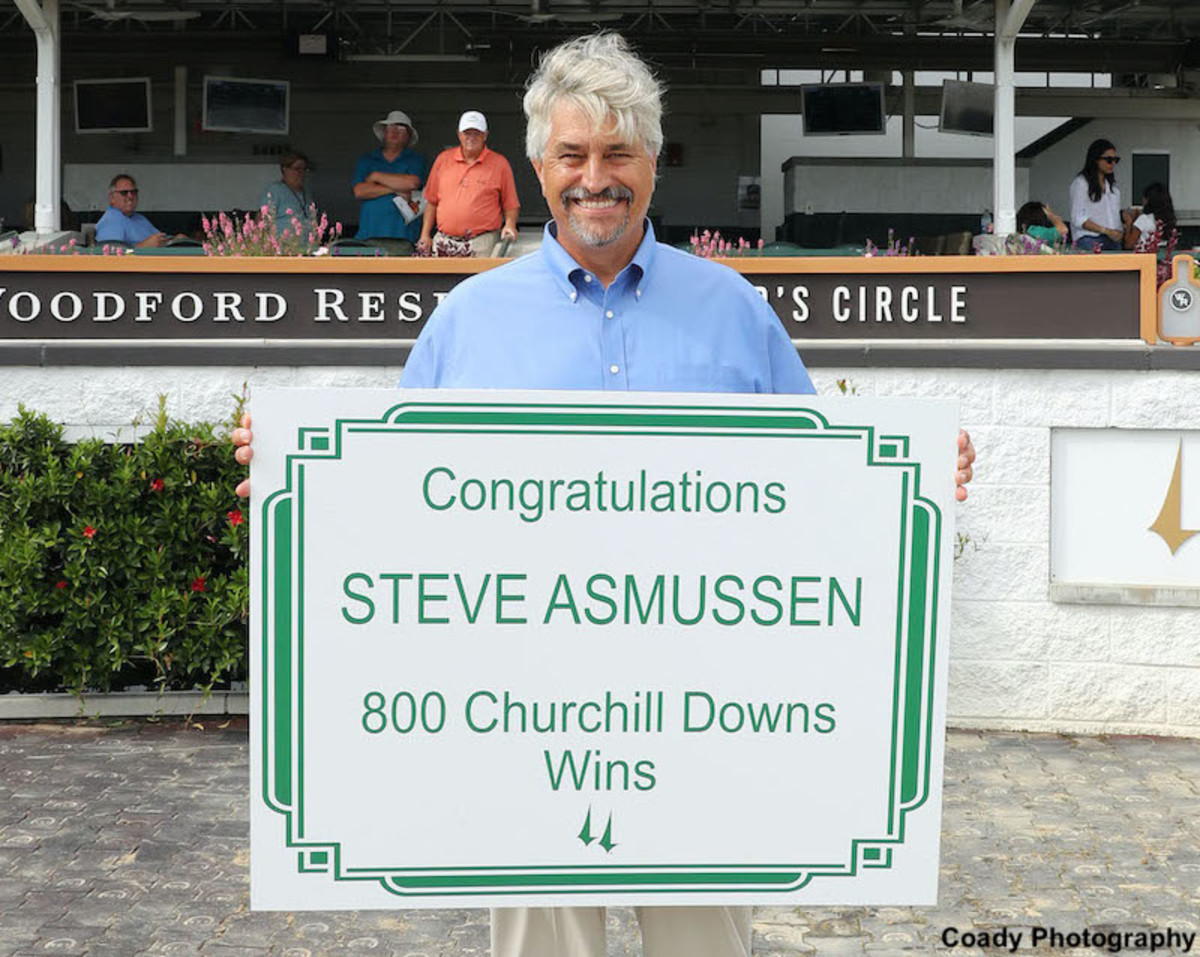 Asmussen First Trainer To Win 800 Races At Churchill Downs - Paulick ...