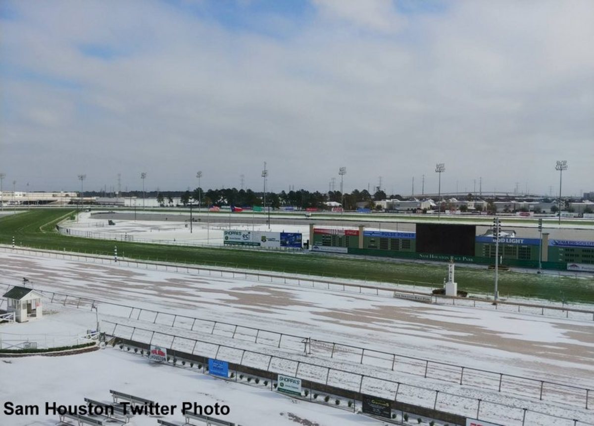 Updated: Sam Houston Cancels Live Racing Through Saturday Due To Texas ...