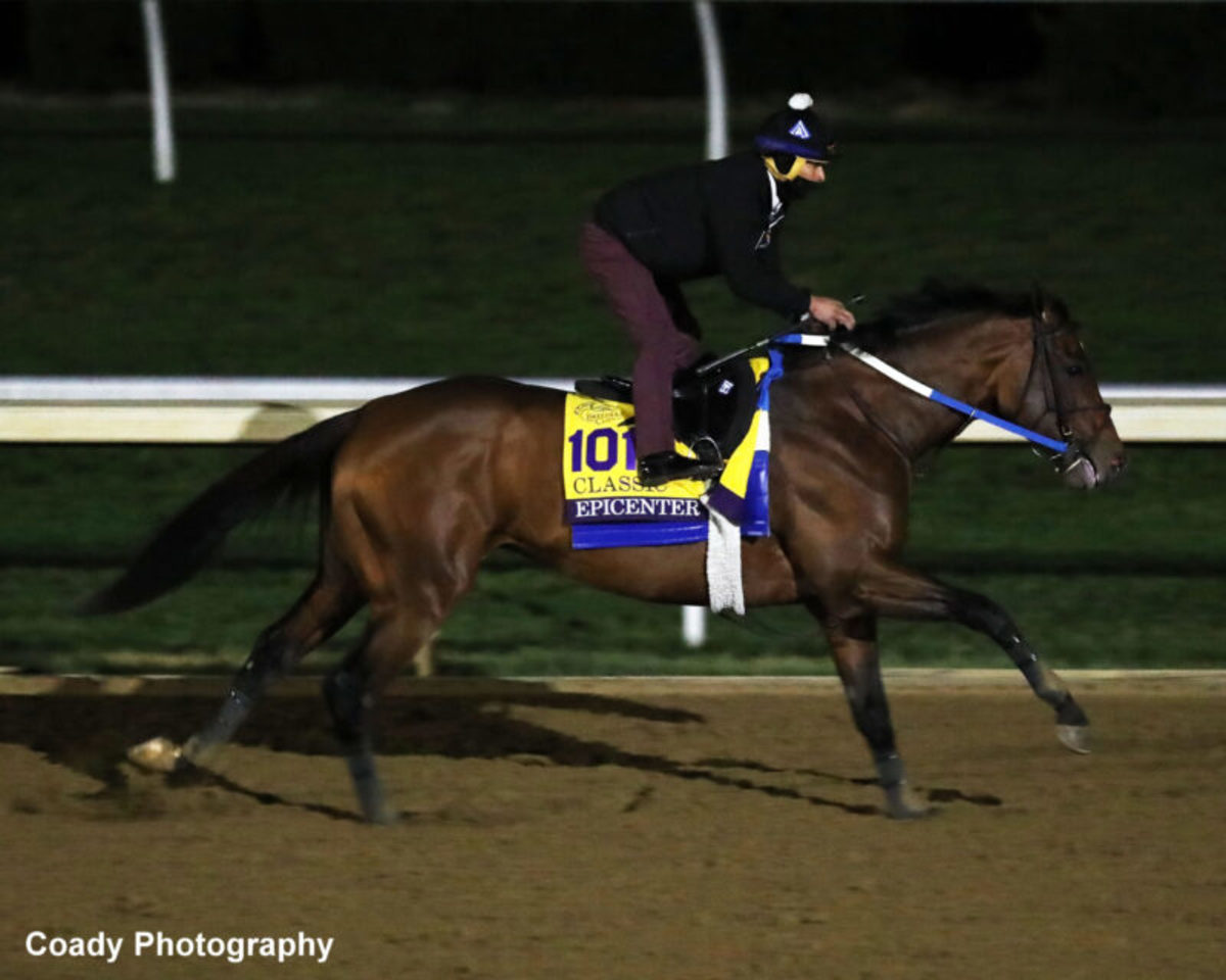 ‘A Nice, Smooth Half Mile’: Breeders' Cup Classic Hopeful Epicenter ...